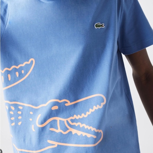 Lacoste | Shirts | Xl Brand New Lacoste Crocodile Print Regular Fit ...
